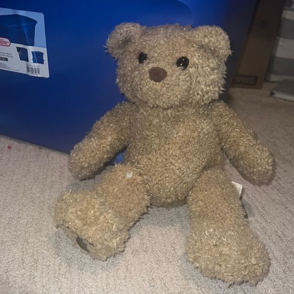 Build-A-Bear Workshop | Toys | Build A Bearcurly Teddy Bear Leather ...